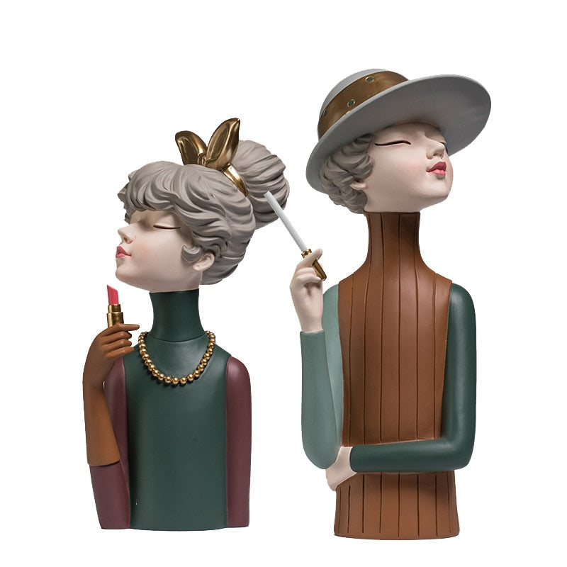 High Quality Classy Girl Statues – Glam and Cozy